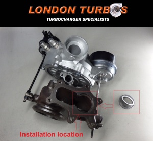 Rover / Jaguar 2.0D 16359700006 10009700131 Bi-Turbo Wastegate Penny ...
